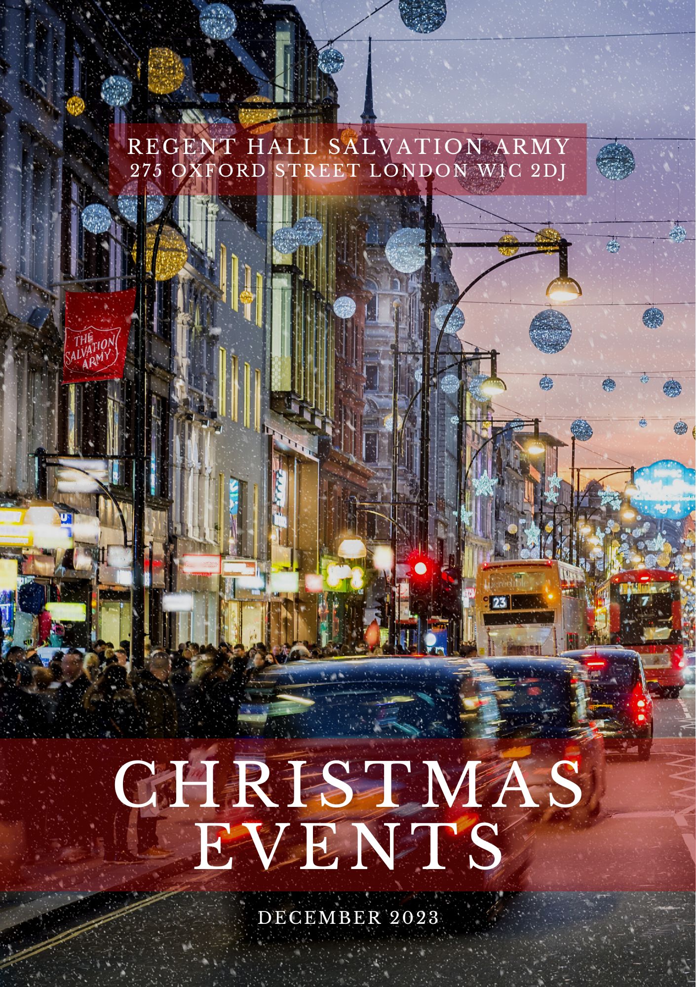 Regent Hall : Christmas event guide